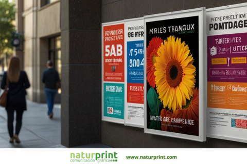 Cómo crear carteles publicitarios sencillos | Naturprint